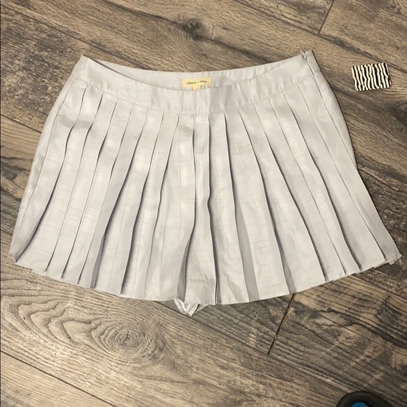 Urban Outfitters | Skirts | Silver Skort | Poshmark